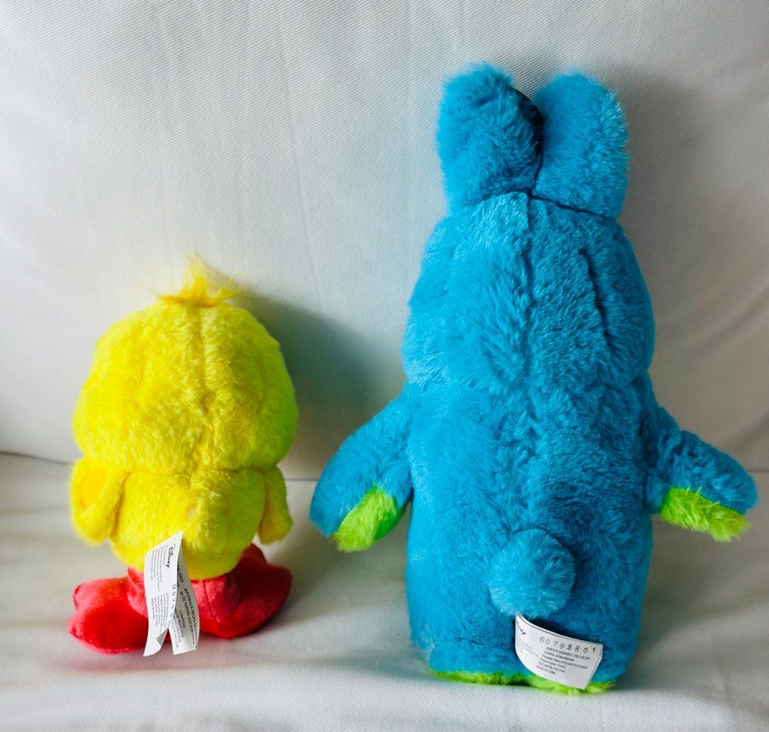 Toy Story 4 Ducky & Bunny plush, Hobbies & Toys, Toys & Games on Carousell