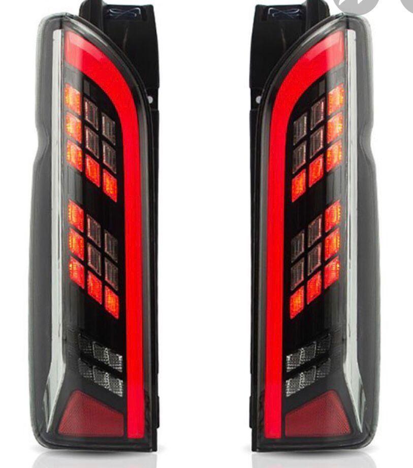 Toyota HIACE 2005-2018 LED Running Rearlights Lamp. Brake, Signal ...