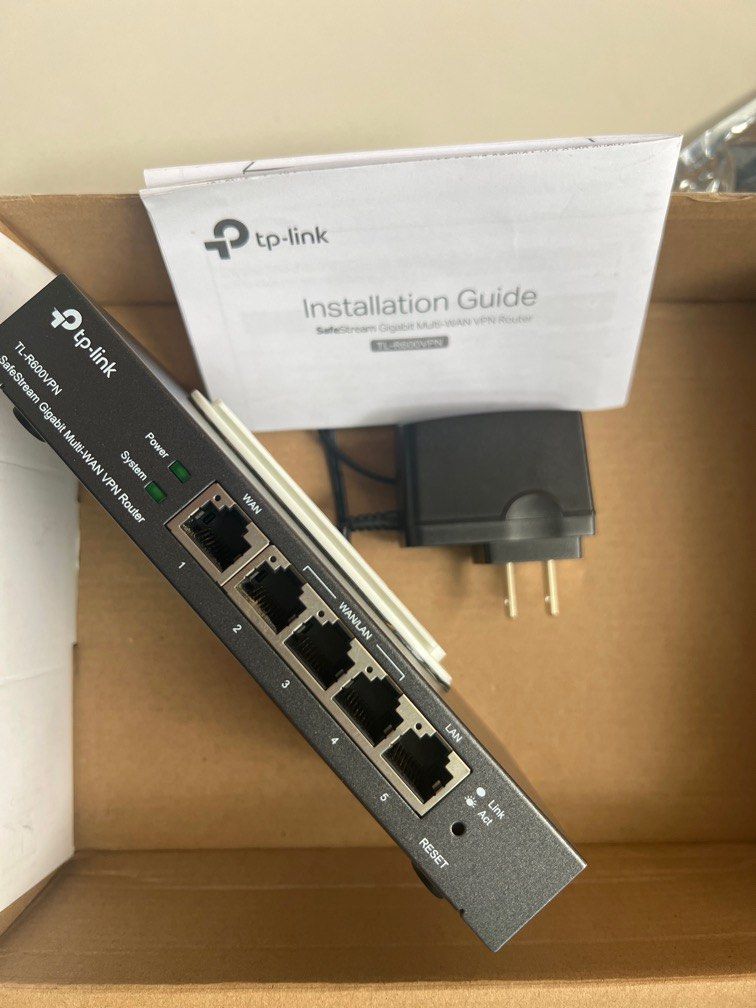 tp-link WAN VPN Router, Computers & Tech, Parts & Accessories ...