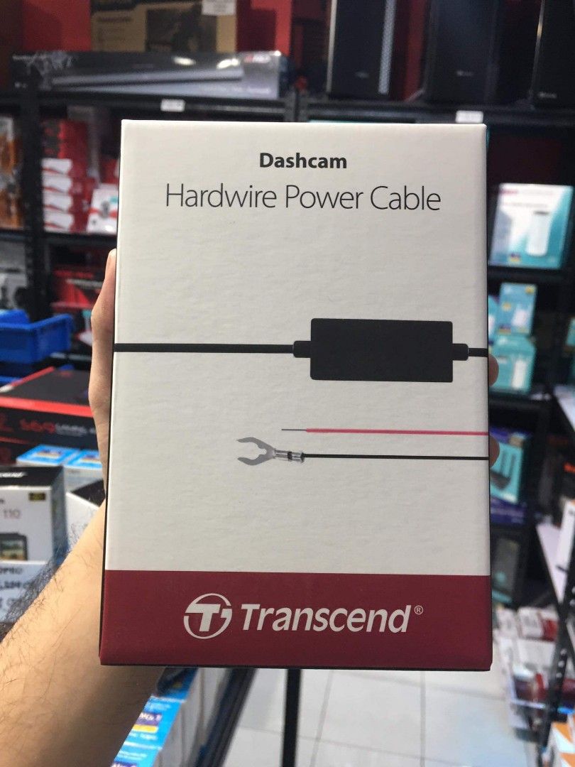 Transcend Dashcam Hardwire Kit Cable Micro USB TS-DPK2, Photography, Cameras on Carousell