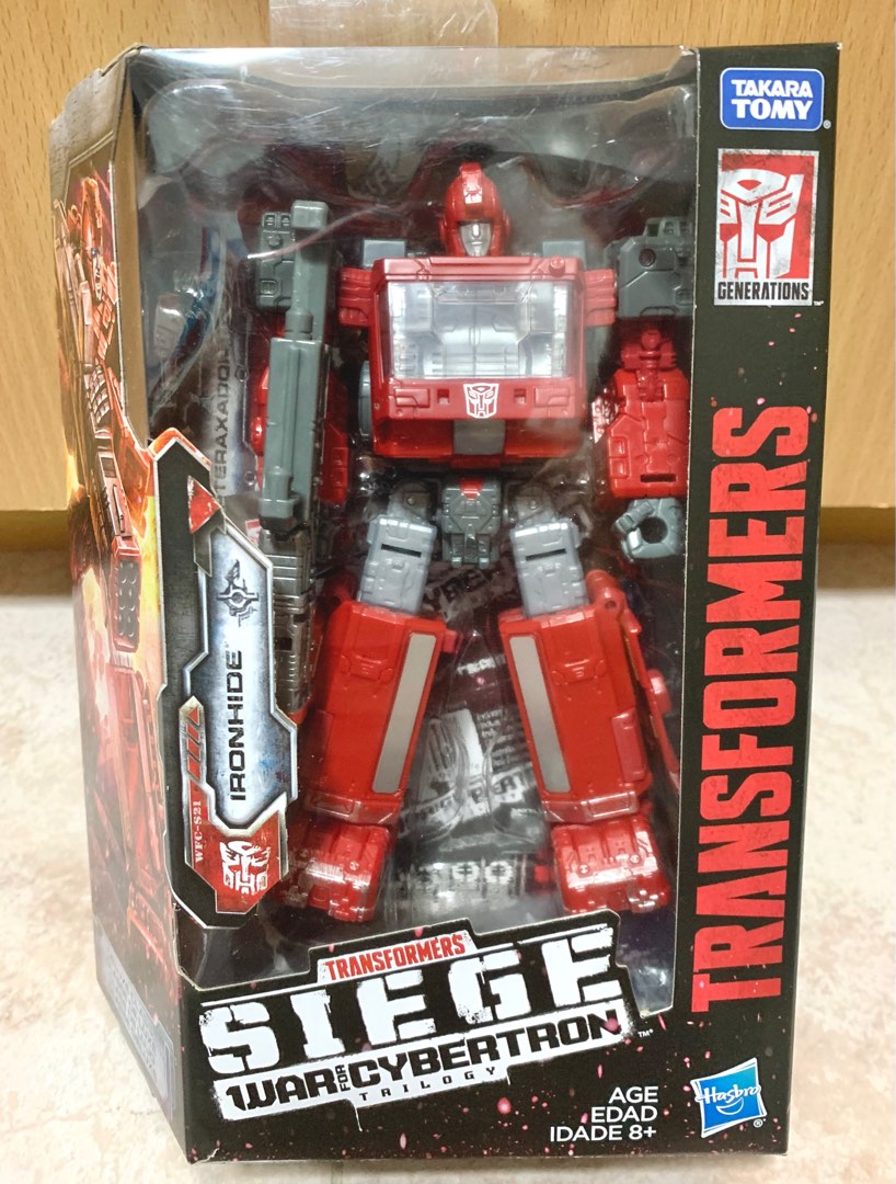 Transformers Siege Ironhide + Battlemaster Pteraxadon, Hobbies & Toys ...