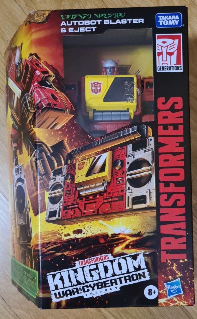 Transformers WFC Kingdom Blaster & Eject, Hobbies & Toys, Toys & Games ...