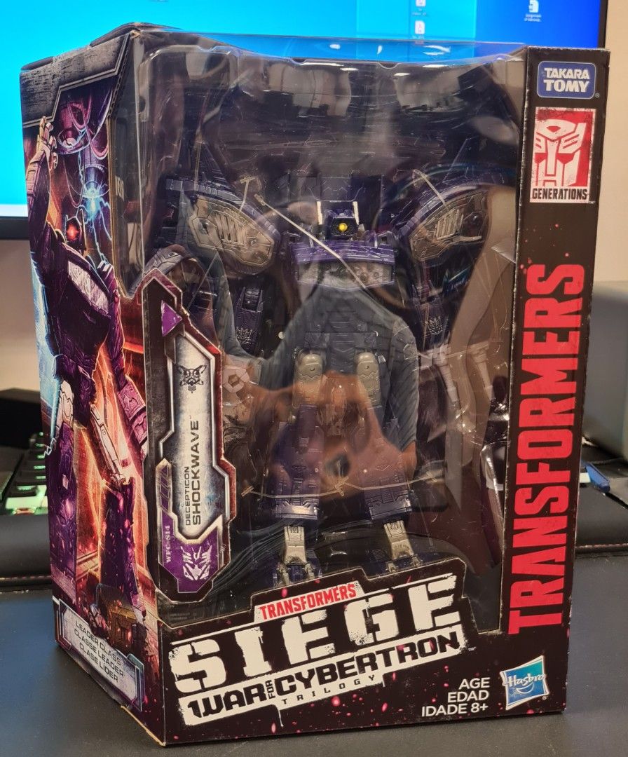 Transformers WFC Siege Shockwave leader class, Hobbies & Toys, Toys ...