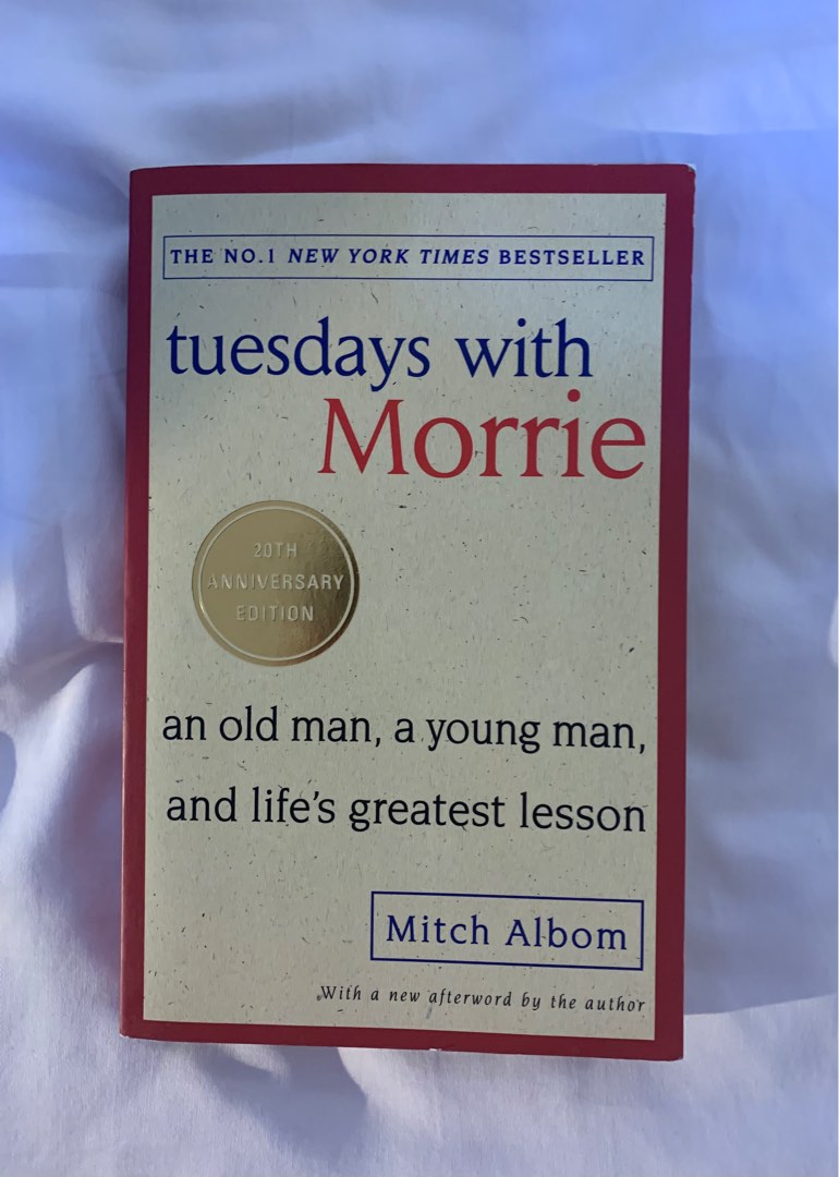 tuesdays with morrie- mitch albom, Hobbies & Toys, Books & Magazines ...