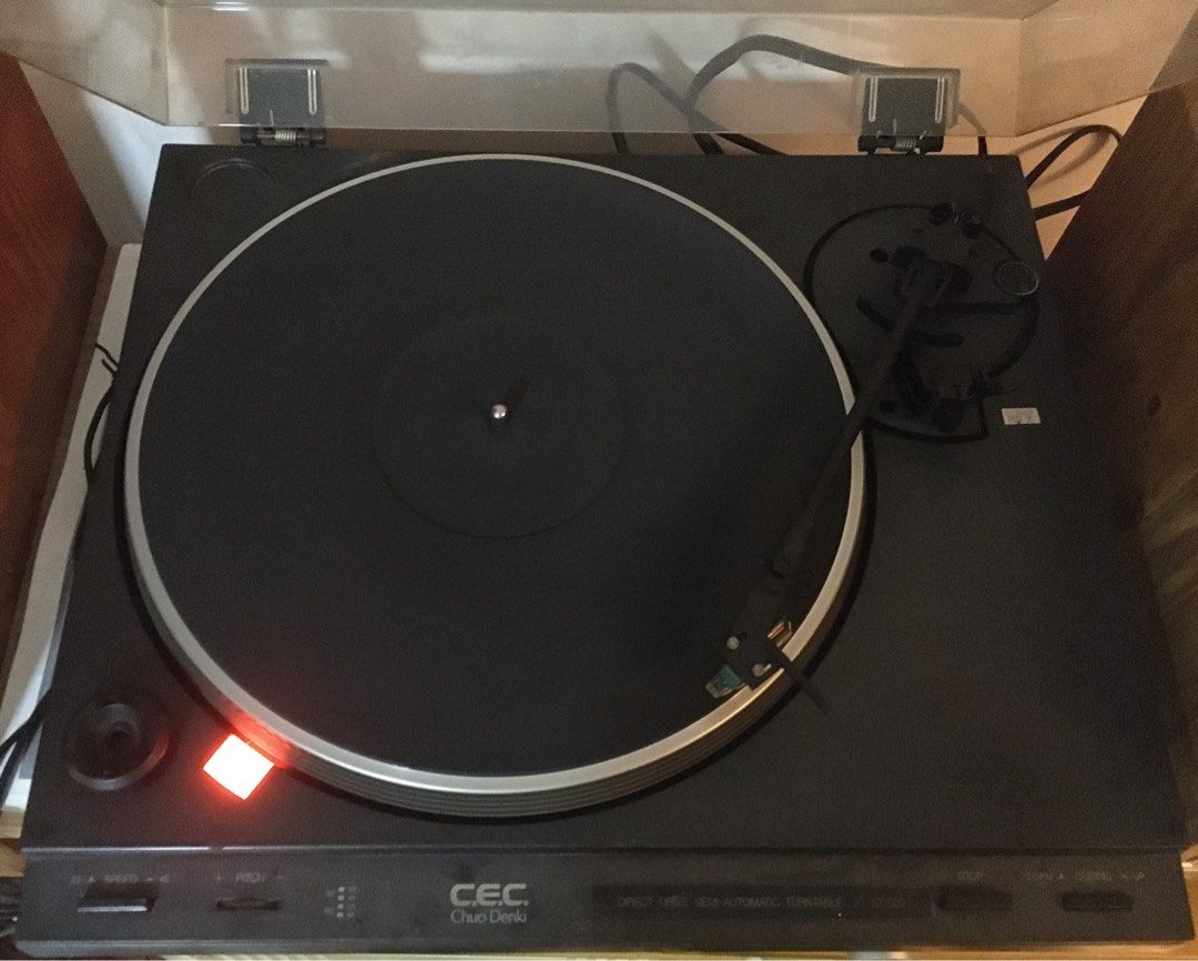 Turntable CEC Chuo Denki ST-520 VINYL 直驅半自動黑膠LP唱盤 VINTAGE hifi SEMI AUTO DIRECT DRIVE made in ...