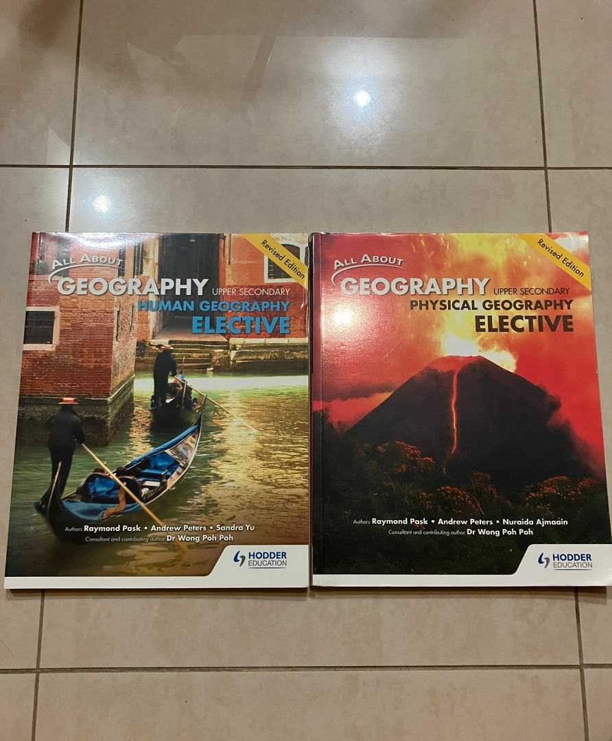 Upper Secondary elective Geography textbooks, Hobbies & Toys, Books ...