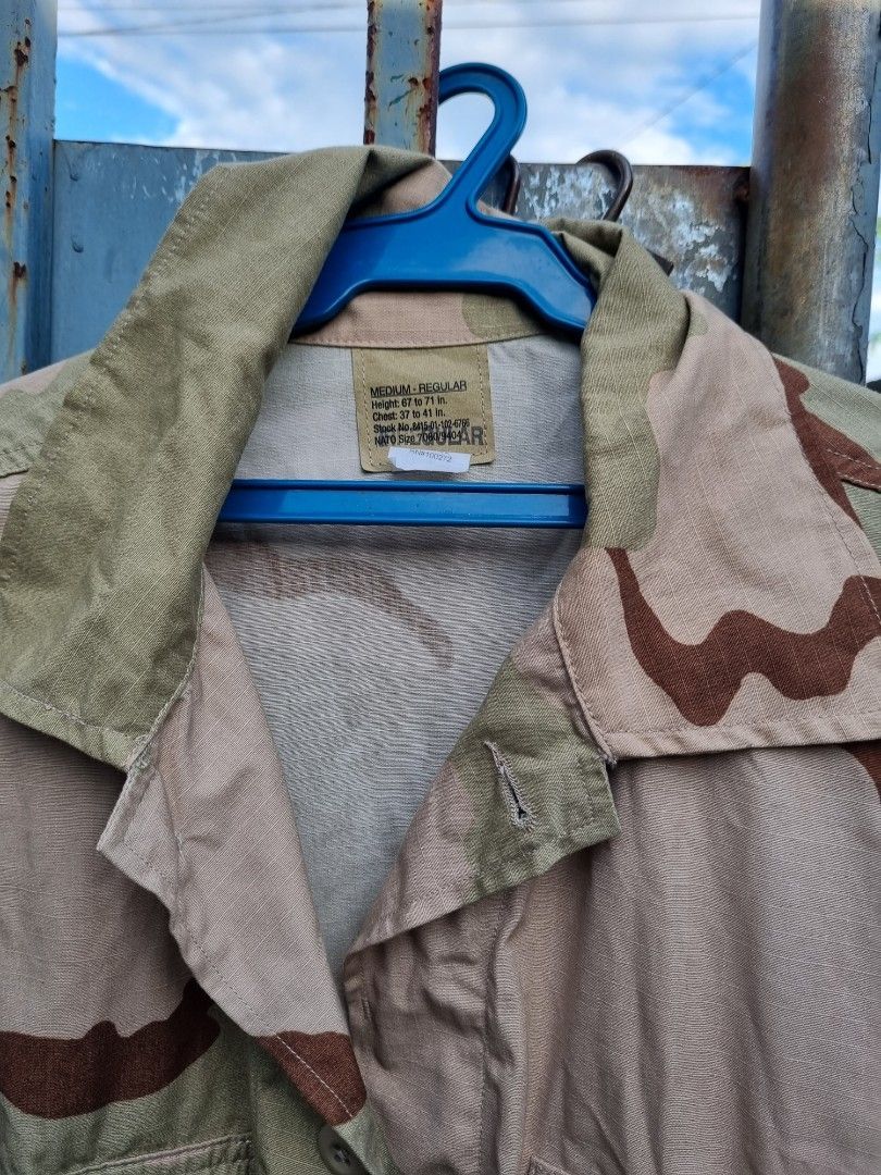 U.s military upper battle uniform, Men's Fashion, Activewear on Carousell