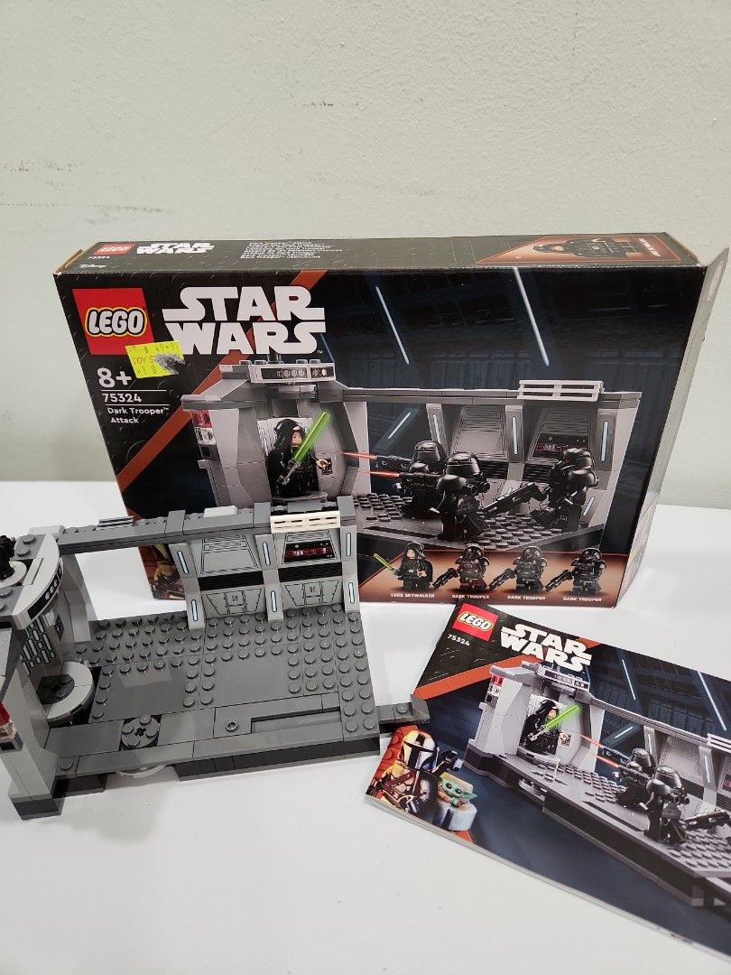 *USED* LEGO 75324 Dark Trooper Attack (build only), Hobbies & Toys ...