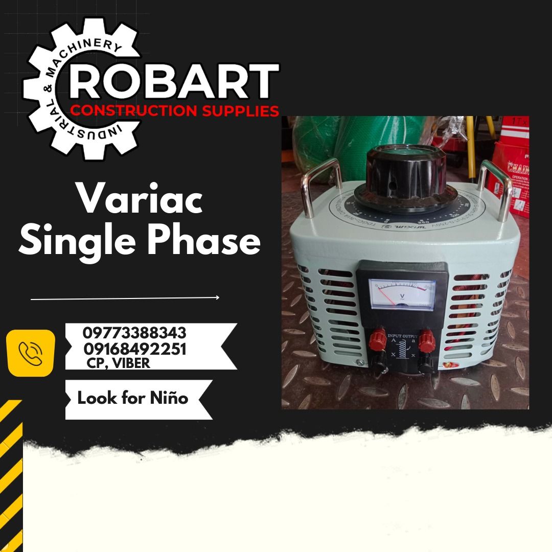 Variac Single Phase, Commercial & Industrial, Construction Tools ...