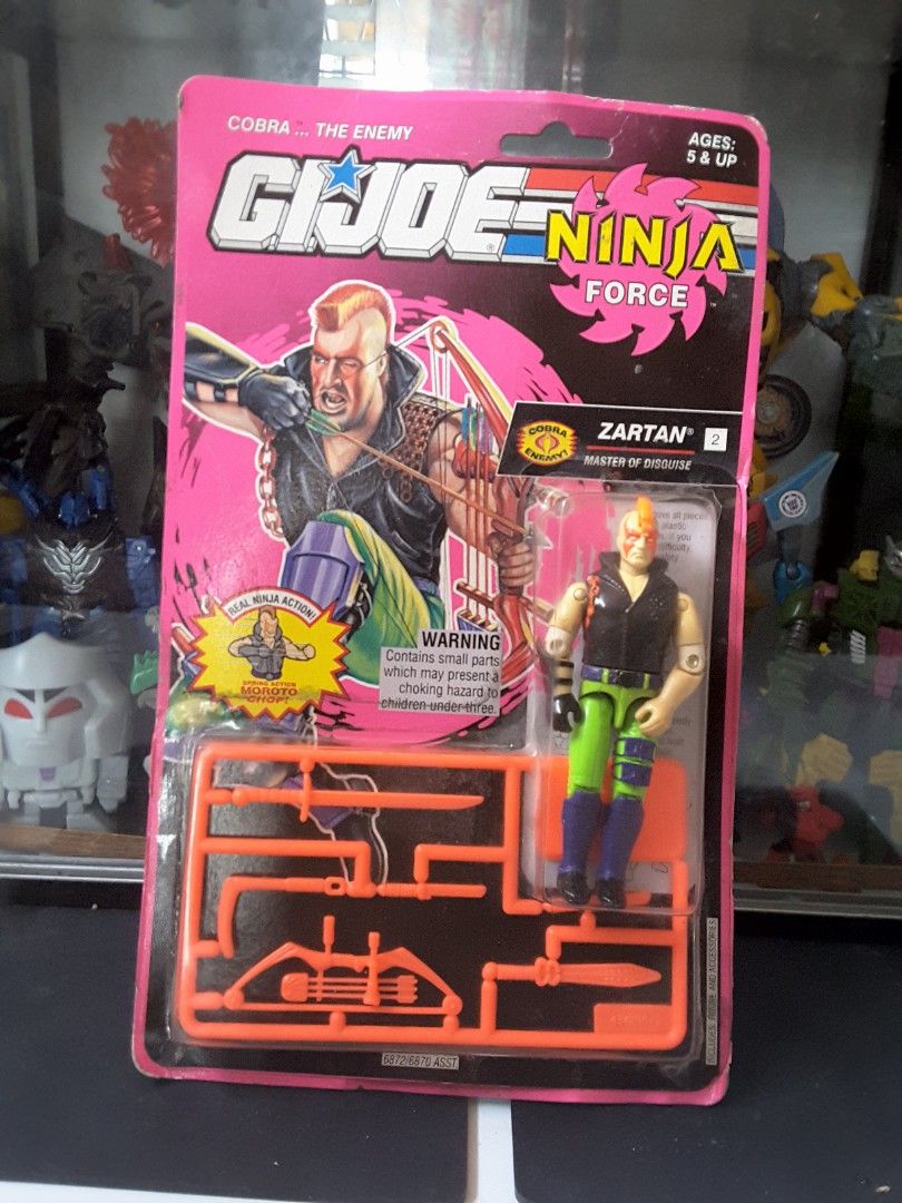 Vintage Gi Joe Ninja Force ZARTAN (v2) 1993, Hobbies & Toys, Toys ...