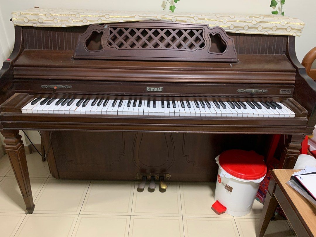 Vintage Kimball Piano artist console, Hobbies & Toys, Music & Media ...