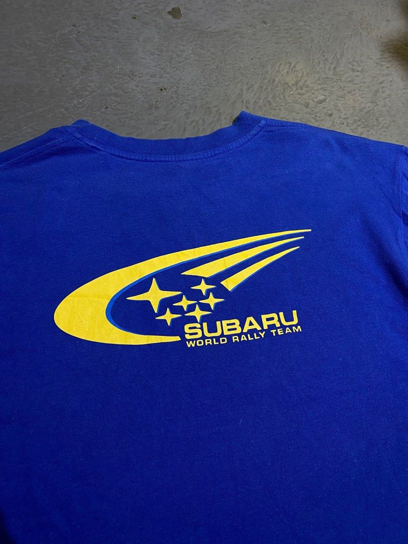 VINTAGE SUBARU WORLD RALLY TEAM, Men's Fashion, Tops & Sets, Tshirts ...