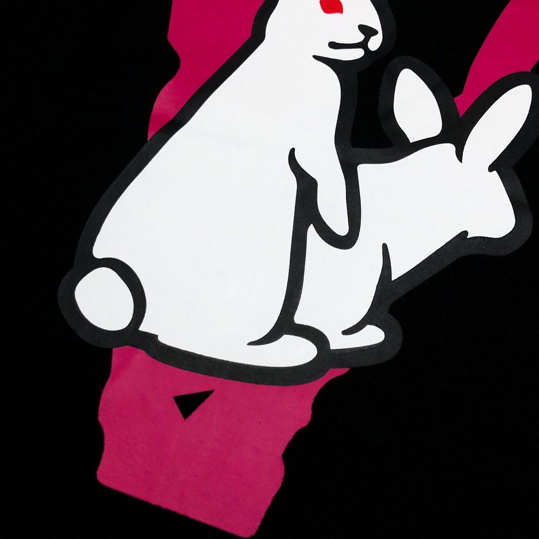 Vlone x Love Rabbits, Men's Fashion, Tops & Sets, Tshirts & Polo Shirts ...
