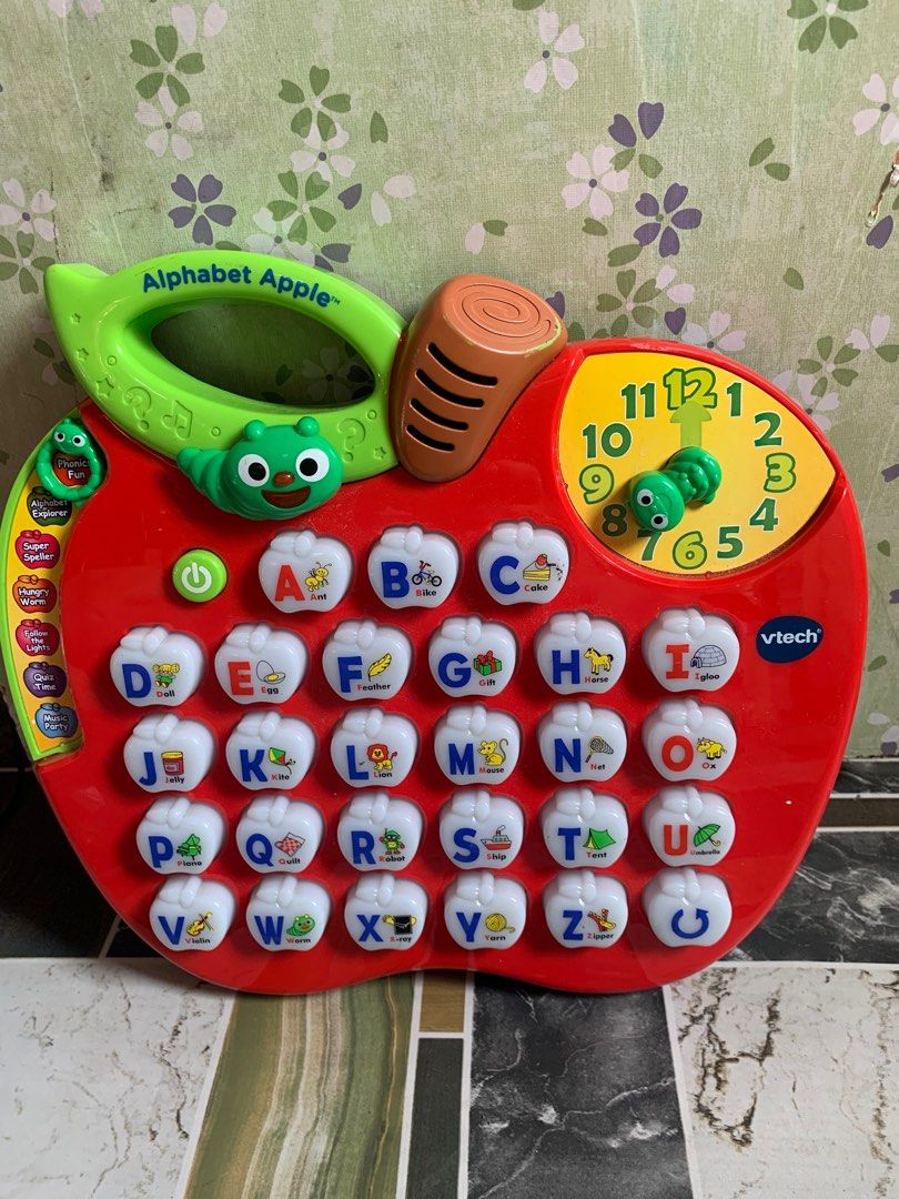 Vtech Alpabet Apple, Hobbies & Toys, Toys & Games on Carousell