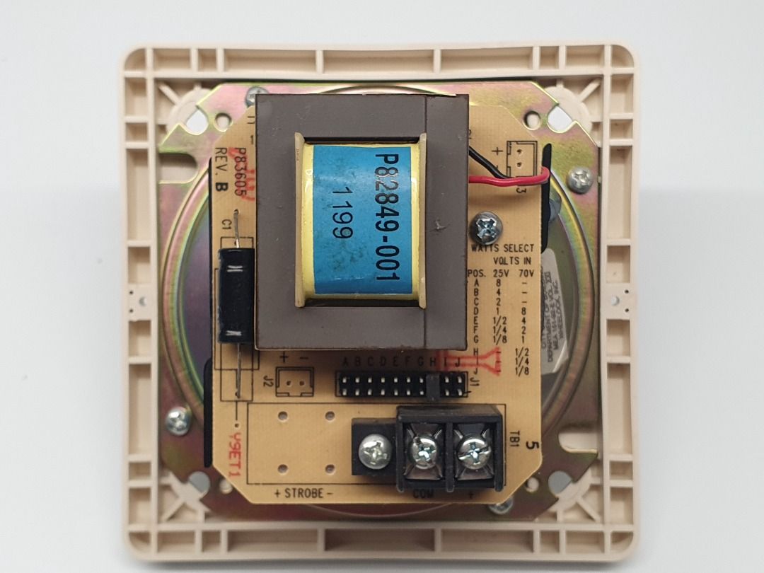 WHEELOCK E70/E90 ceiling siling speaker fire fighting, Furniture & Home ...