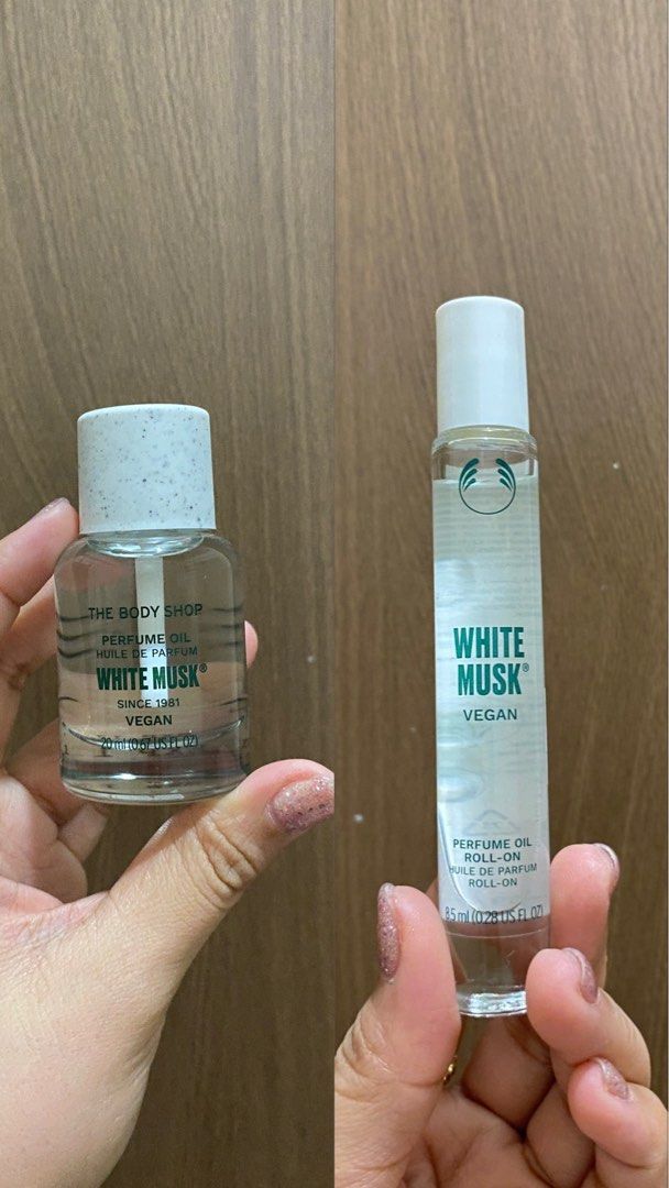 White Musk The Body Shop, Beauty & Personal Care, Fragrance & Deodorants on Carousell