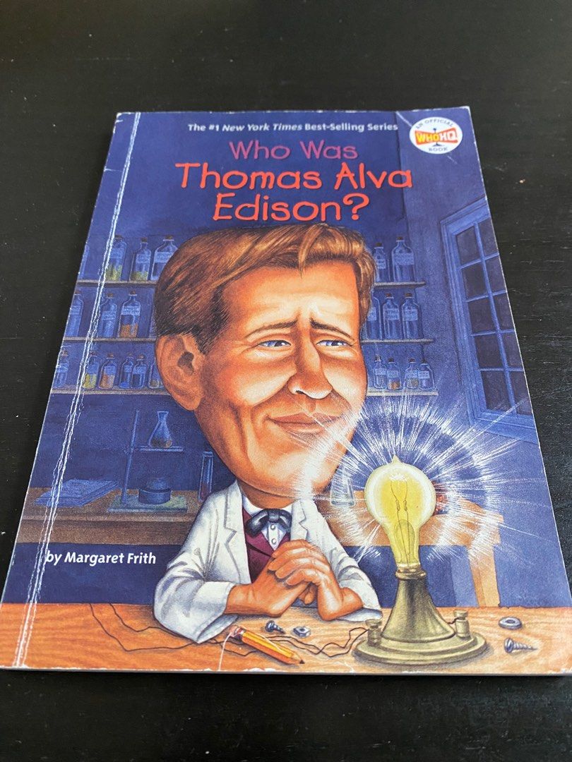 Who was Thomas Alva Edison Bg Margaret Frith, 興趣及遊戲, 書本 & 文具, 小朋友書 ...