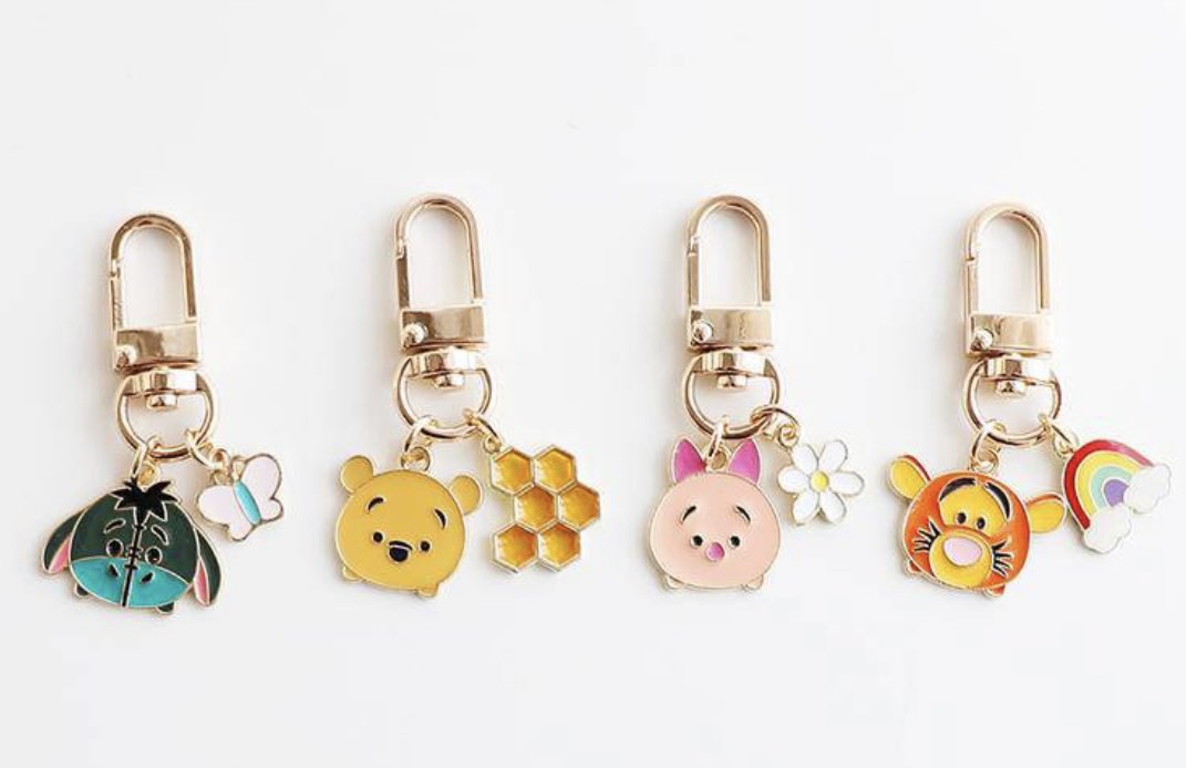 Winnie Pooh Key chain Disney series , Hobbies & Toys, Stationery ...