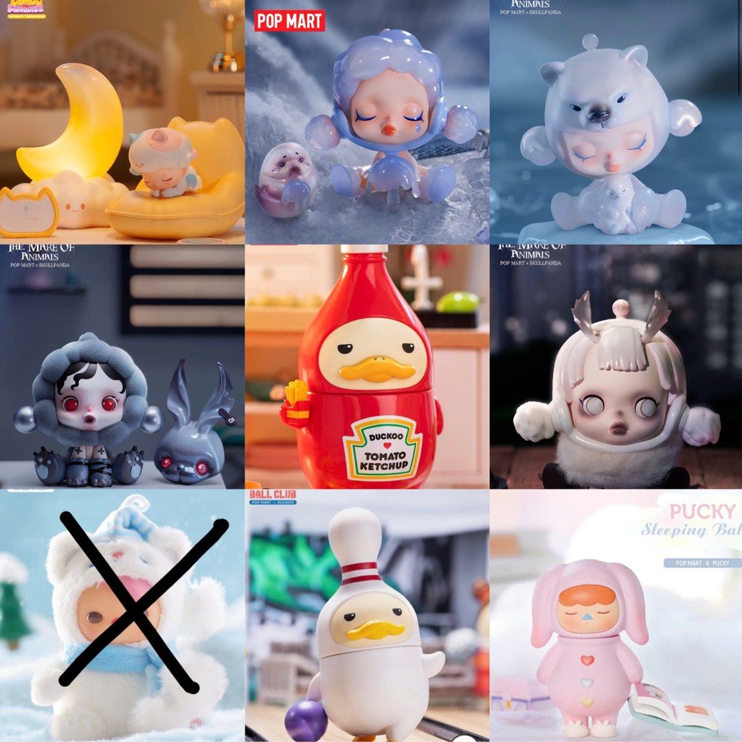 WTS/WTT Popmart Dimoo Homebody Aquarium / Hirono The Other One ...