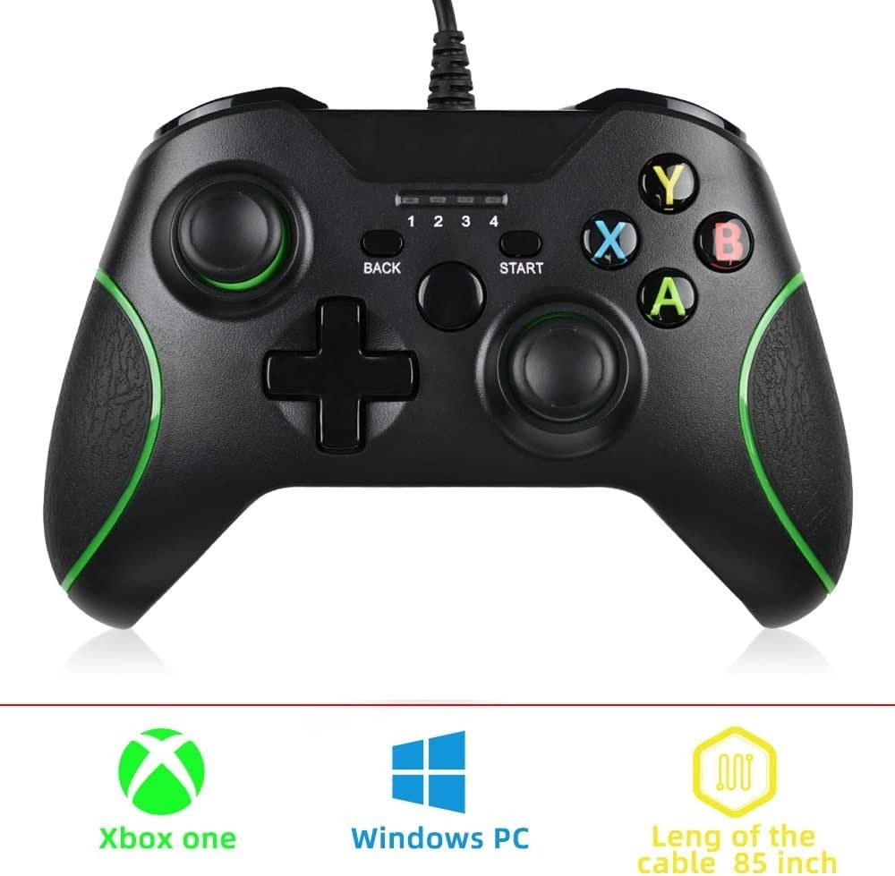 Xbox One Wired Controller, Zamia Wired Xbox One Gaming Controller USB ...