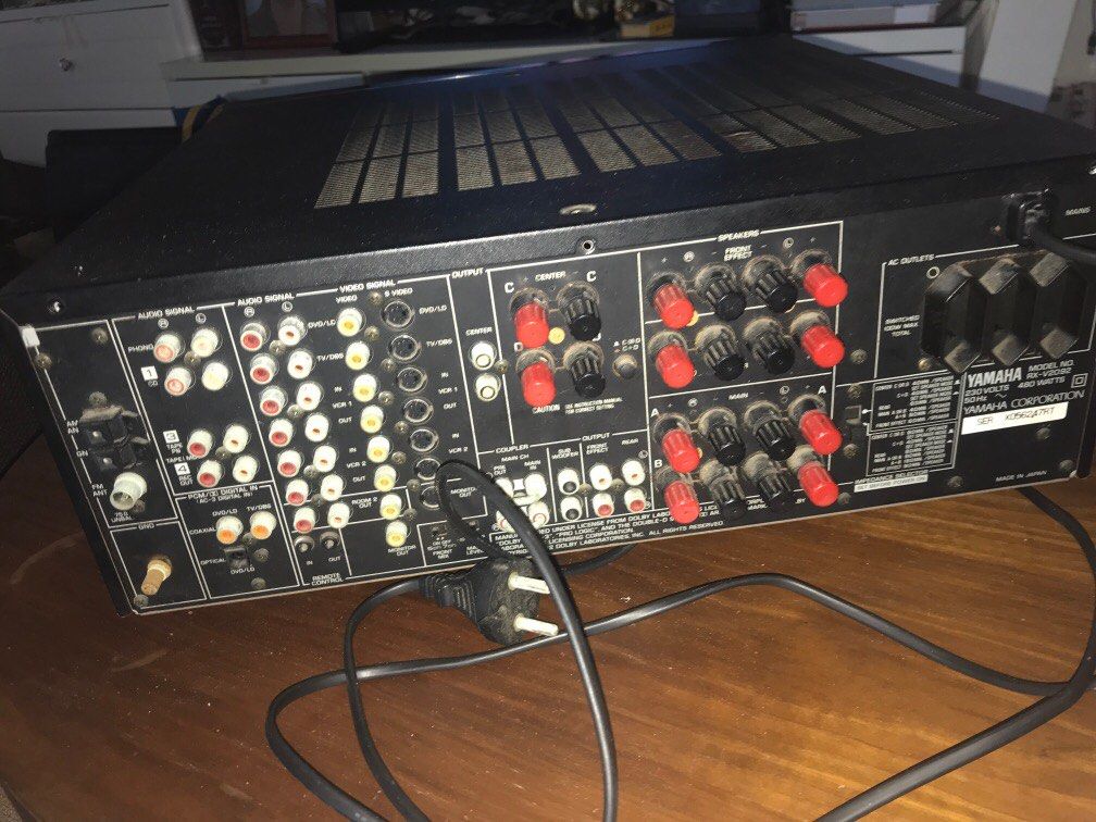 Yamaha AV receiver, Audio, Soundbars, Speakers & Amplifiers on Carousell