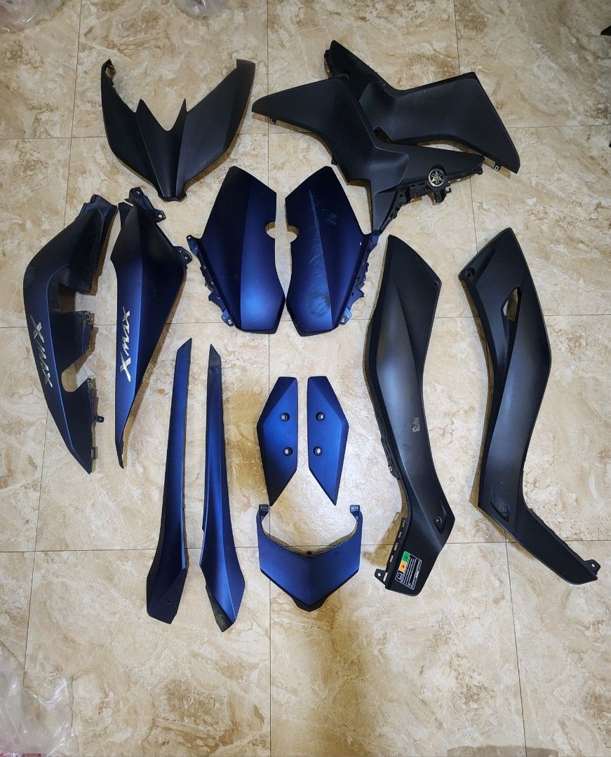 Yamaha Xmax 250/300/400 coverset, Motorcycles, Motorcycle Accessories ...