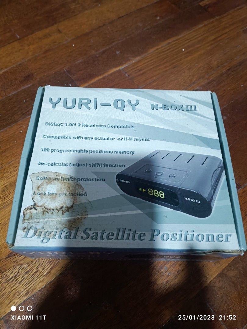 Yuri-Qy Digital Satellite Positioner, TV & Home Appliances, TV ...