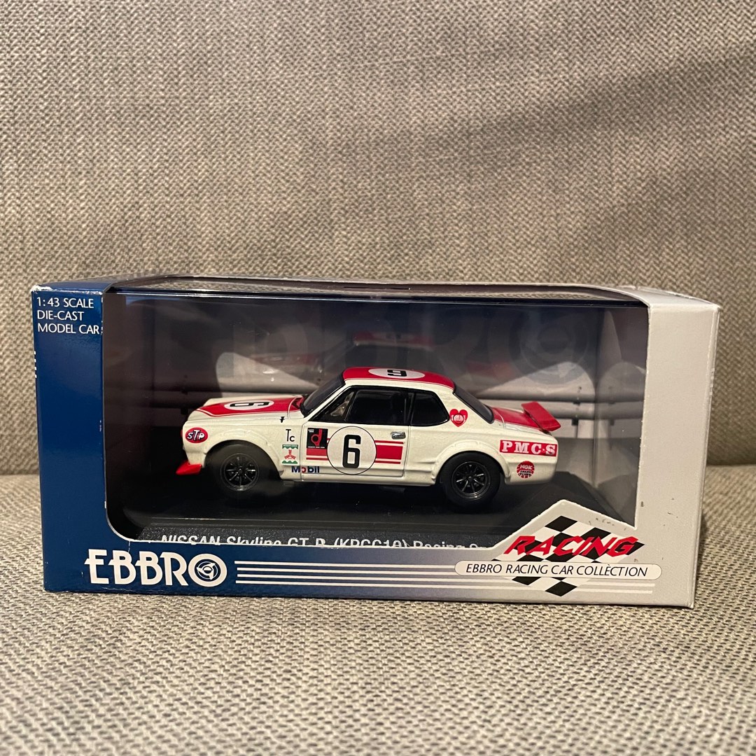 1/43 Nissan Skyline GTR Hakosuka Racing (Ebbro), Hobbies & Toys, Toys & Games on Carousell
