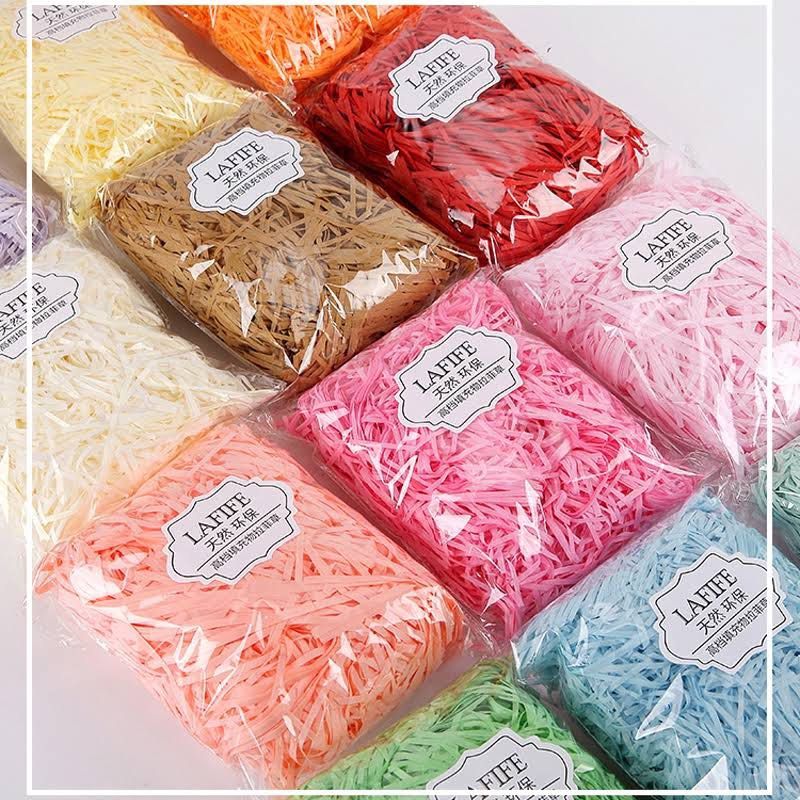 15-20g shredded paper fillers for gift packaging, Hobbies & Toys ...