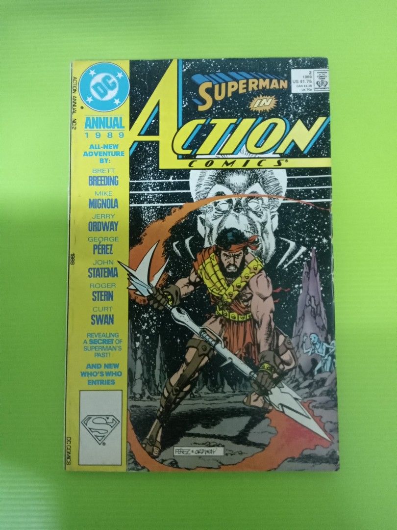 1st app Eradicator ( Powerful Kryptonian Weapon ) Action Comics #Annual ...
