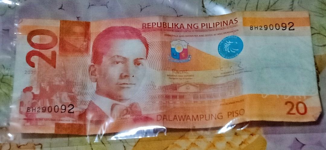 20 peso Philippine banknote w/ fancy serials, Hobbies & Toys ...