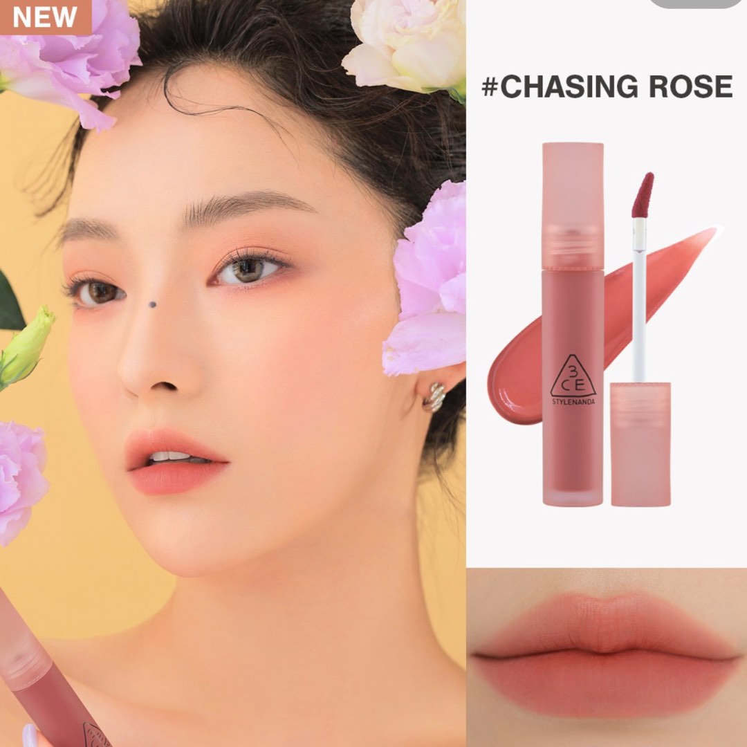 3ce blur water tint chasing rose, Beauty & Personal Care, Face, Makeup ...
