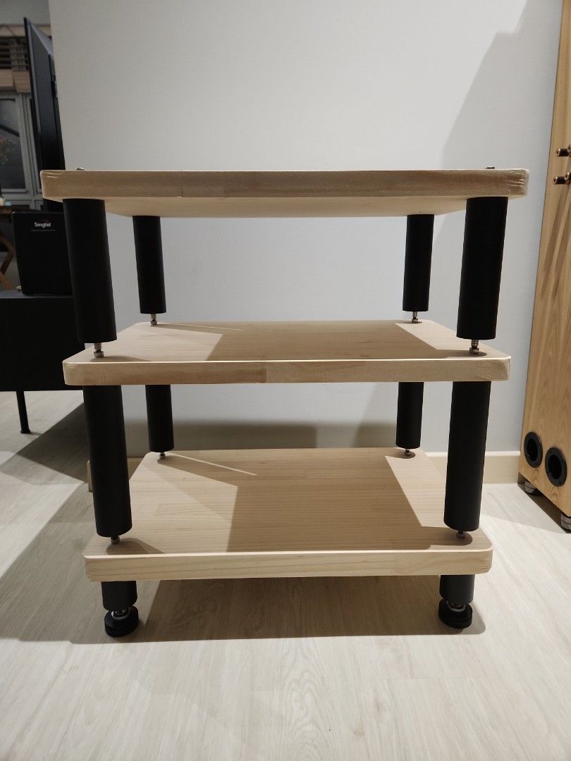 3-Tier Audio rack shelve for hifi amp preamp dac, Audio, Other Audio ...