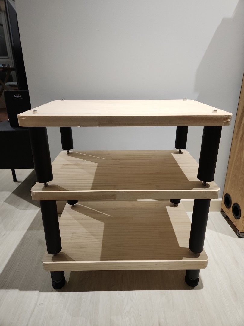 3-Tier Audio rack shelve for hifi amp preamp dac, Audio, Other Audio ...