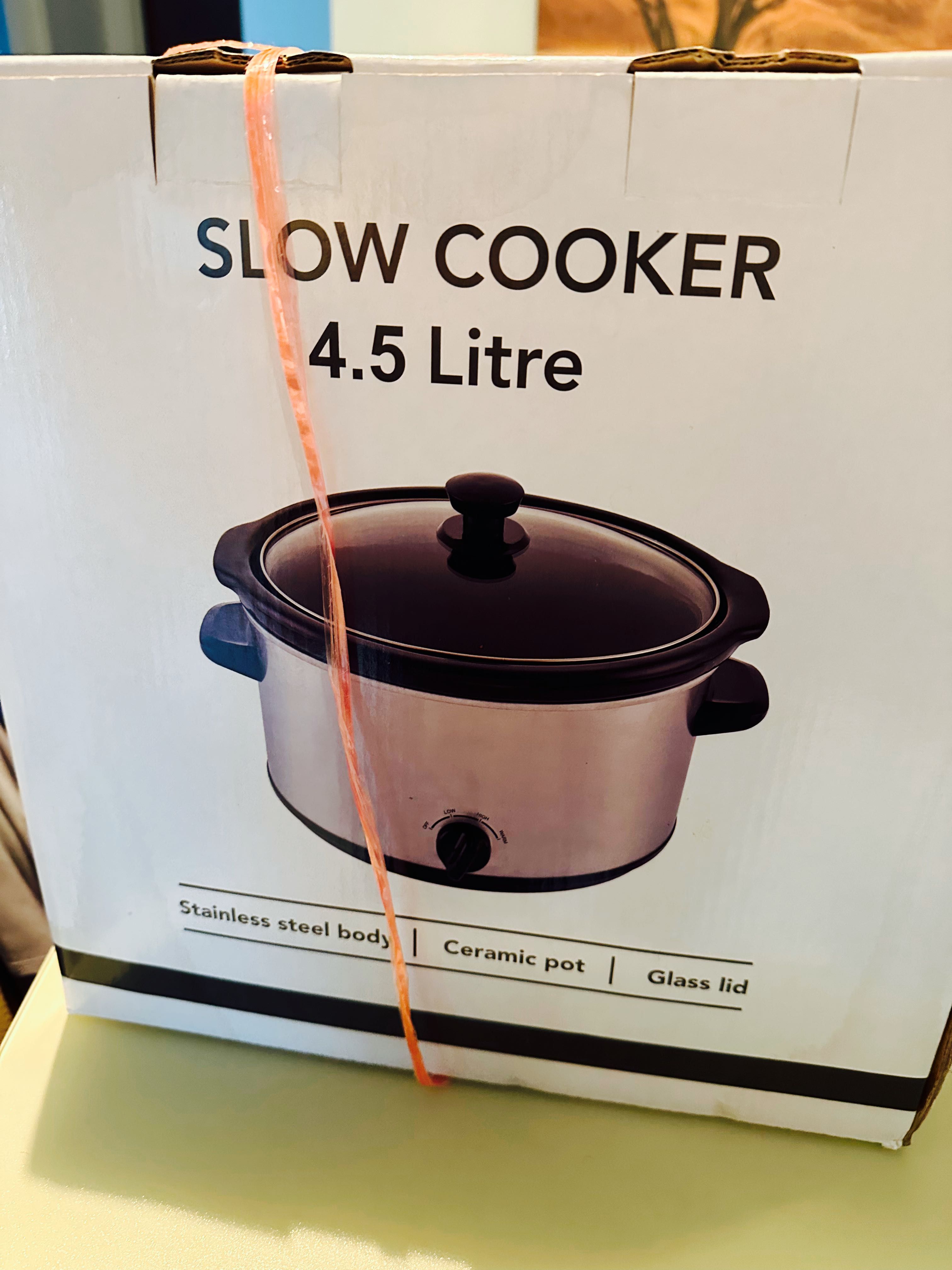 4.5l ceramic slow cooker, TV & Home Appliances, Kitchen Appliances ...