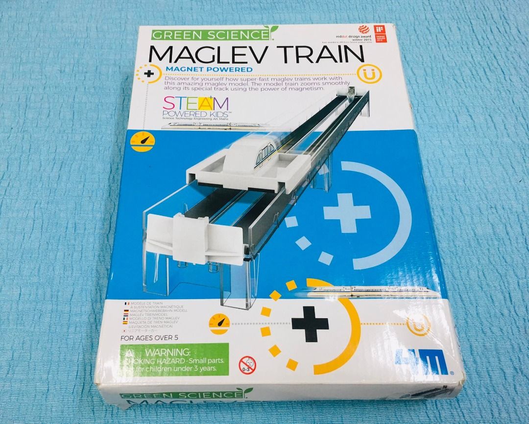 4M Green Science Maglev Train Model (Magnet Powered), Hobbies & Toys ...
