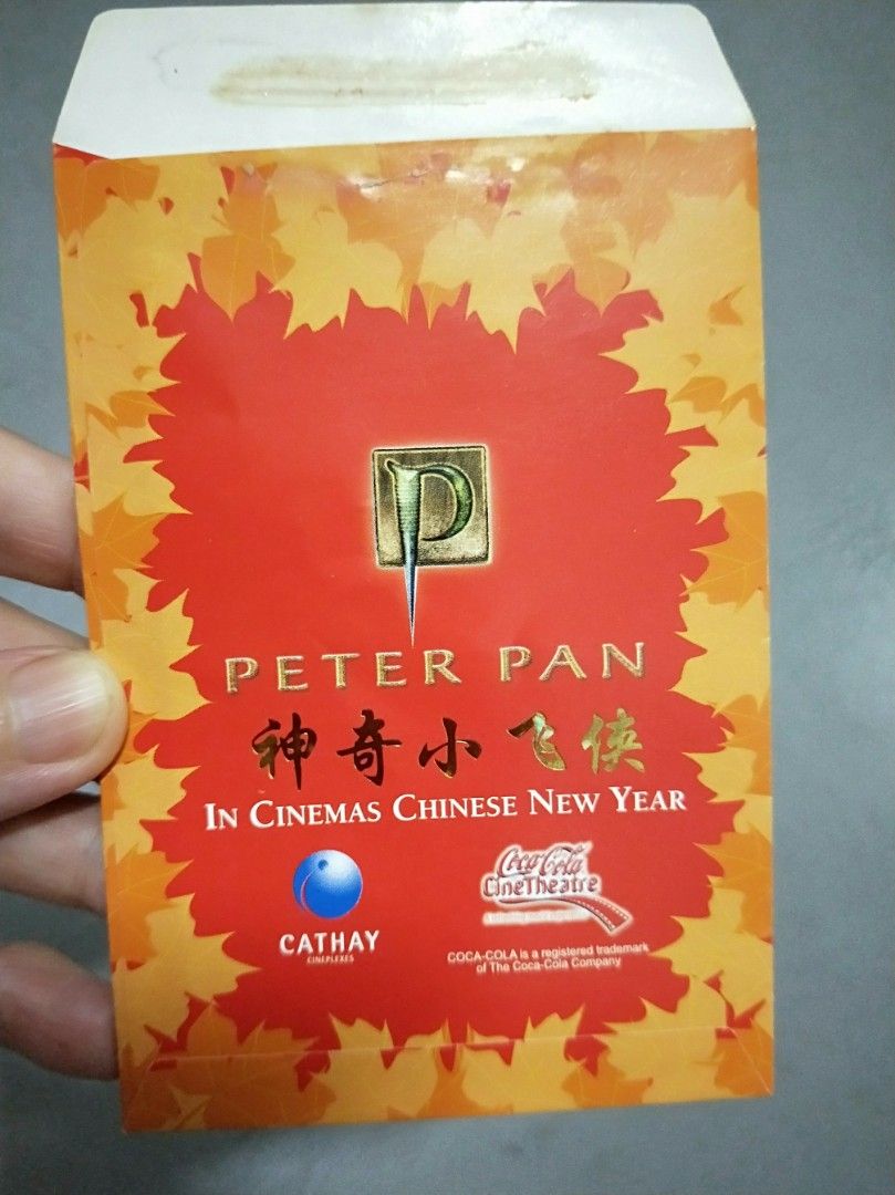 5 Peter Pan 'Red Packets', Hobbies & Toys, Memorabilia & Collectibles ...