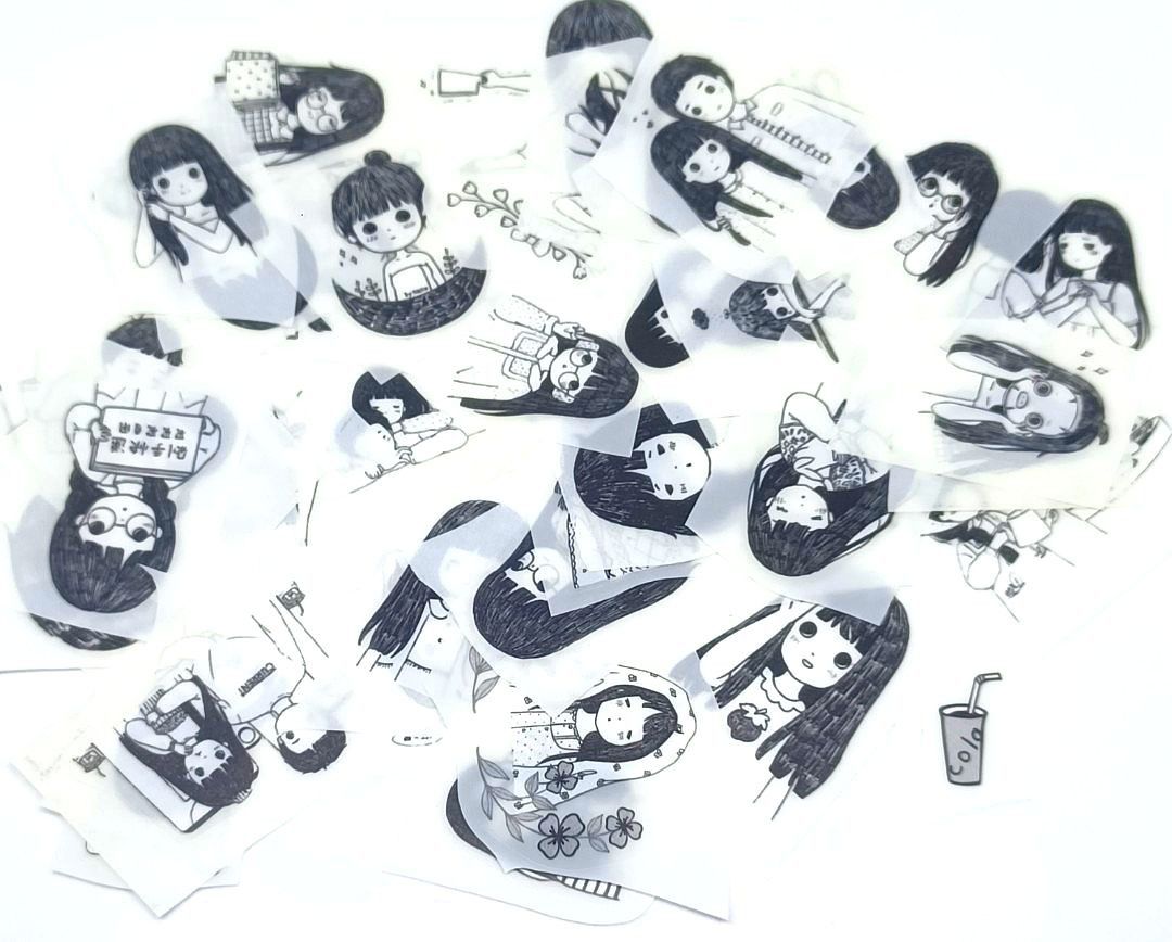 Aesthetic stickers, Bujo Stickers, Bullet Journalling, Bujo ...