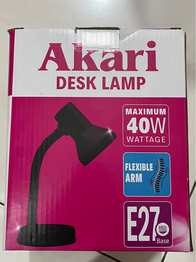 Akari Desk Lamp, Furniture & Home Living, Lighting & Fans, Lighting on ...