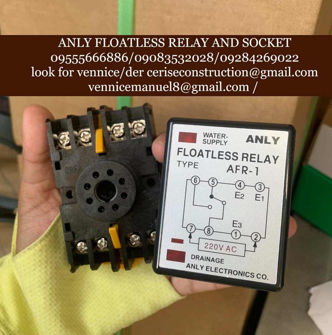 ANLY Floatless relay, Commercial & Industrial, Construction Tools ...
