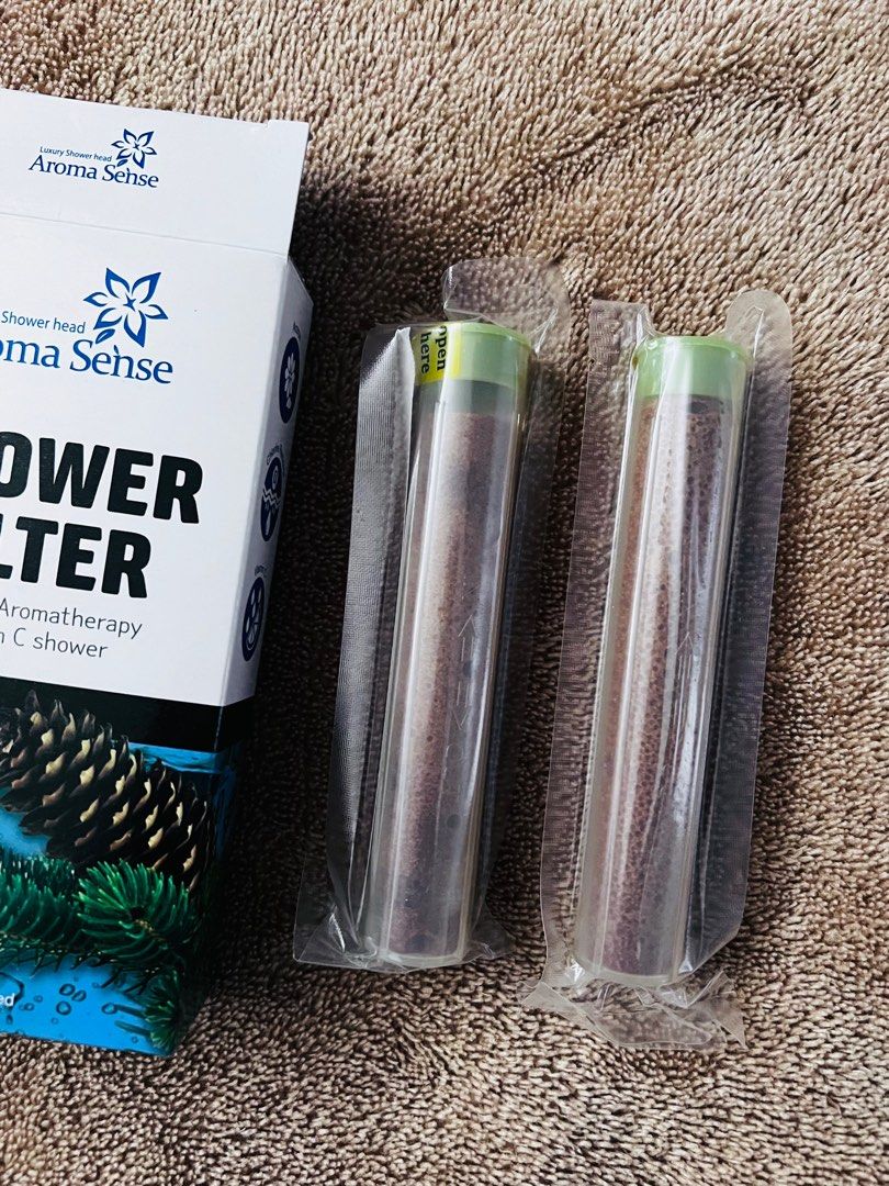 Aroma Sense Shower Filter Cartridges (Pine Scent), Beauty & Personal ...