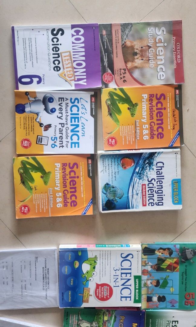 Assessment books P5, P6, Sec 1, Hobbies & Toys, Books & Magazines ...