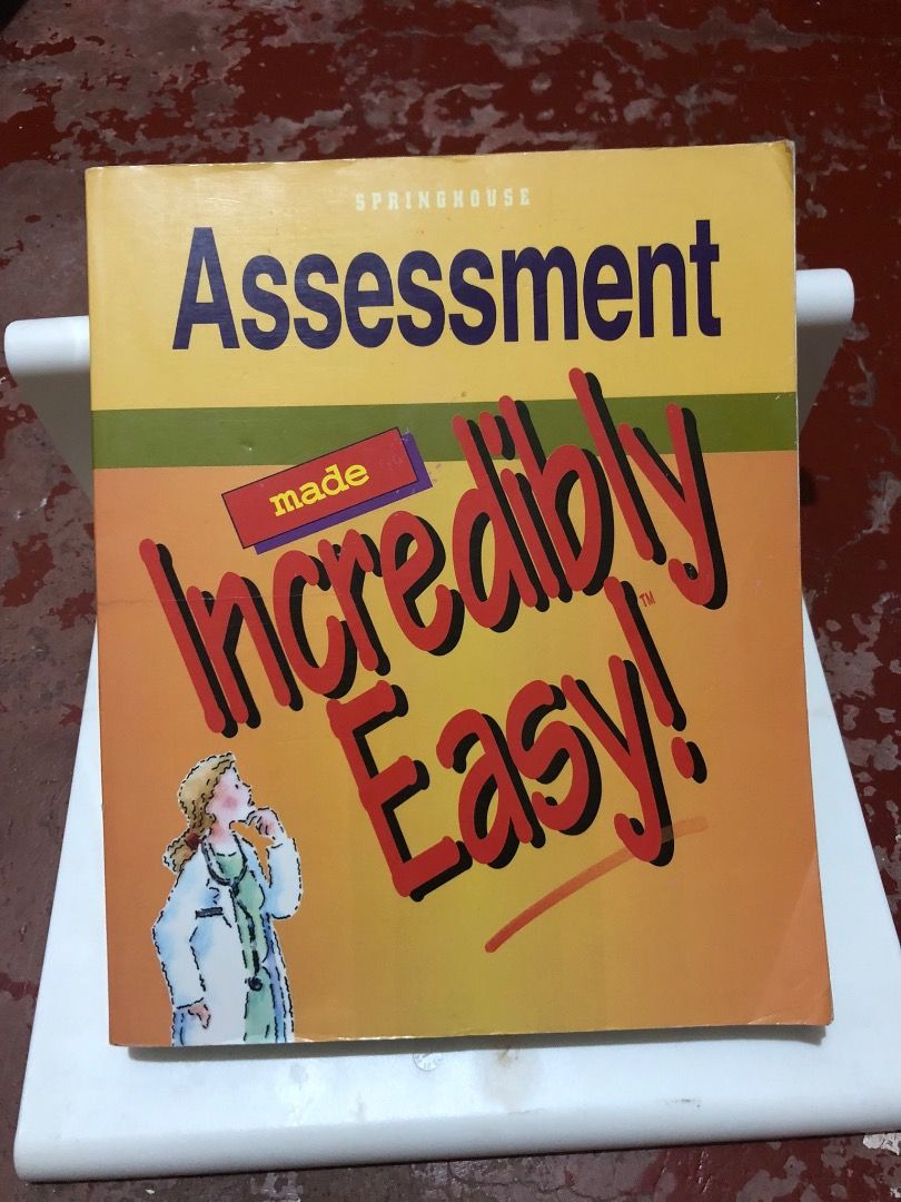 Assessment made incredibly easy! Nursing school book, Hobbies & Toys ...