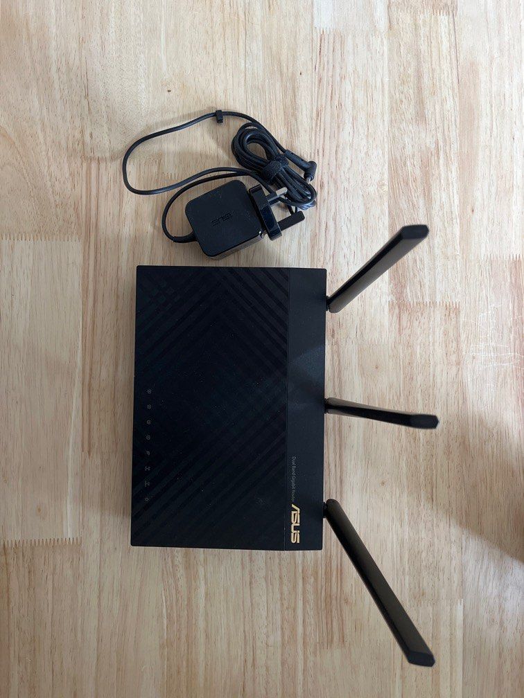 Asus home router RT-AC66U B1 wireless dual band gigabit router, 電腦＆科技, 電腦周邊及配件, Wifi及上網相關產品 ...