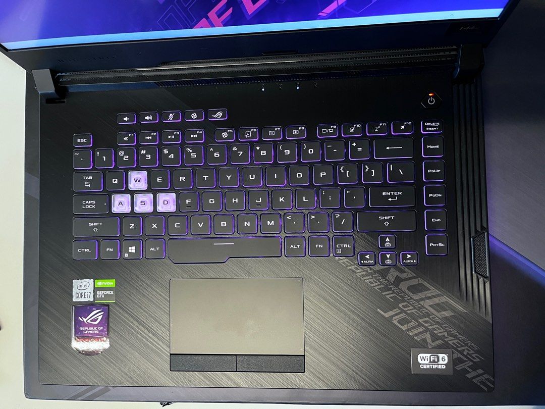 ASUS ROG STRIX 15.6" inch 144Hz Gaming Laptop Processor intel i7 ...