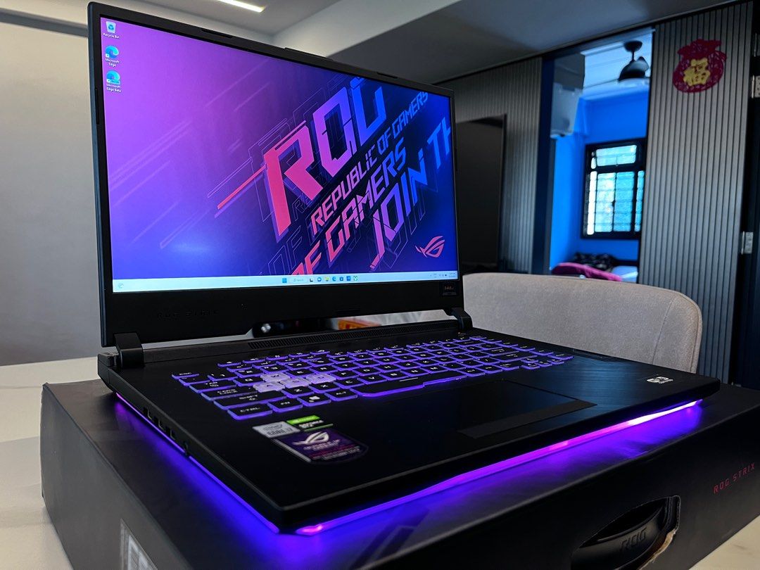 ASUS ROG STRIX 15.6" inch 144Hz Gaming Laptop Processor intel i7 ...