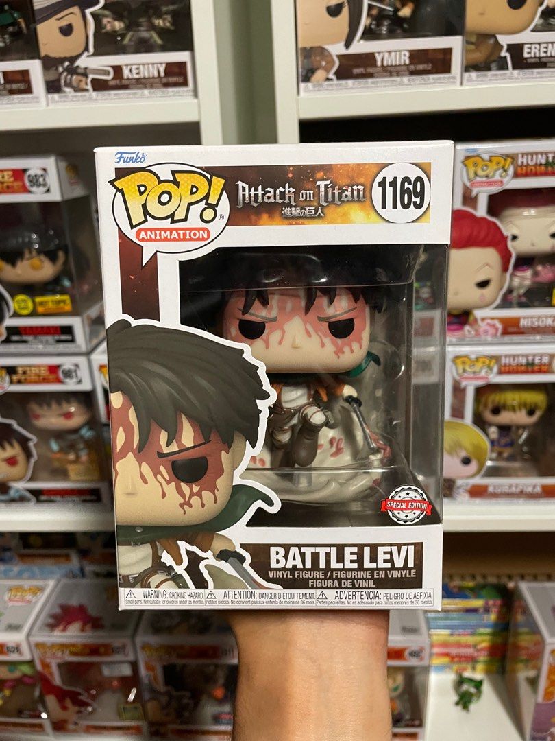 Attack On Titan Battle Levi Funko Pop - Anime, Hobbies & Toys, Toys ...