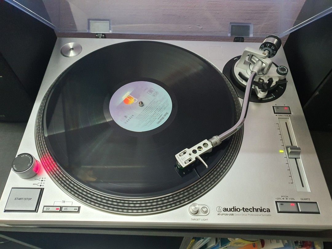 Audio technica lp120 turntable, Audio, Other Audio Equipment on Carousell