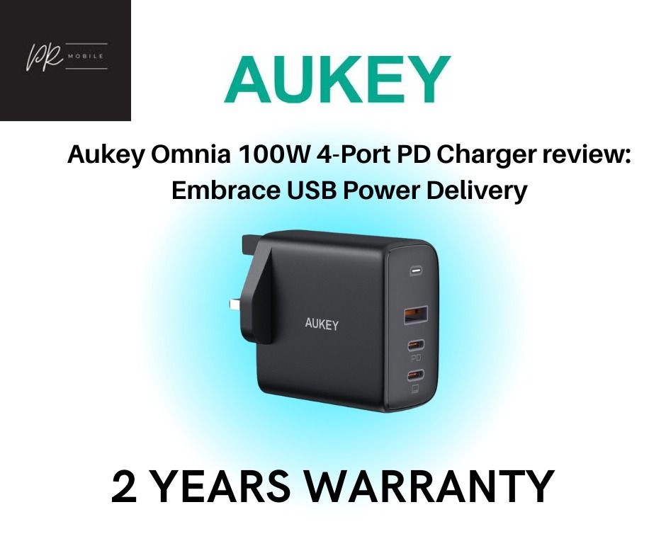 Aukey Omnia 100W 4-Port PD Charger review: Embrace USB Power Delivery ...