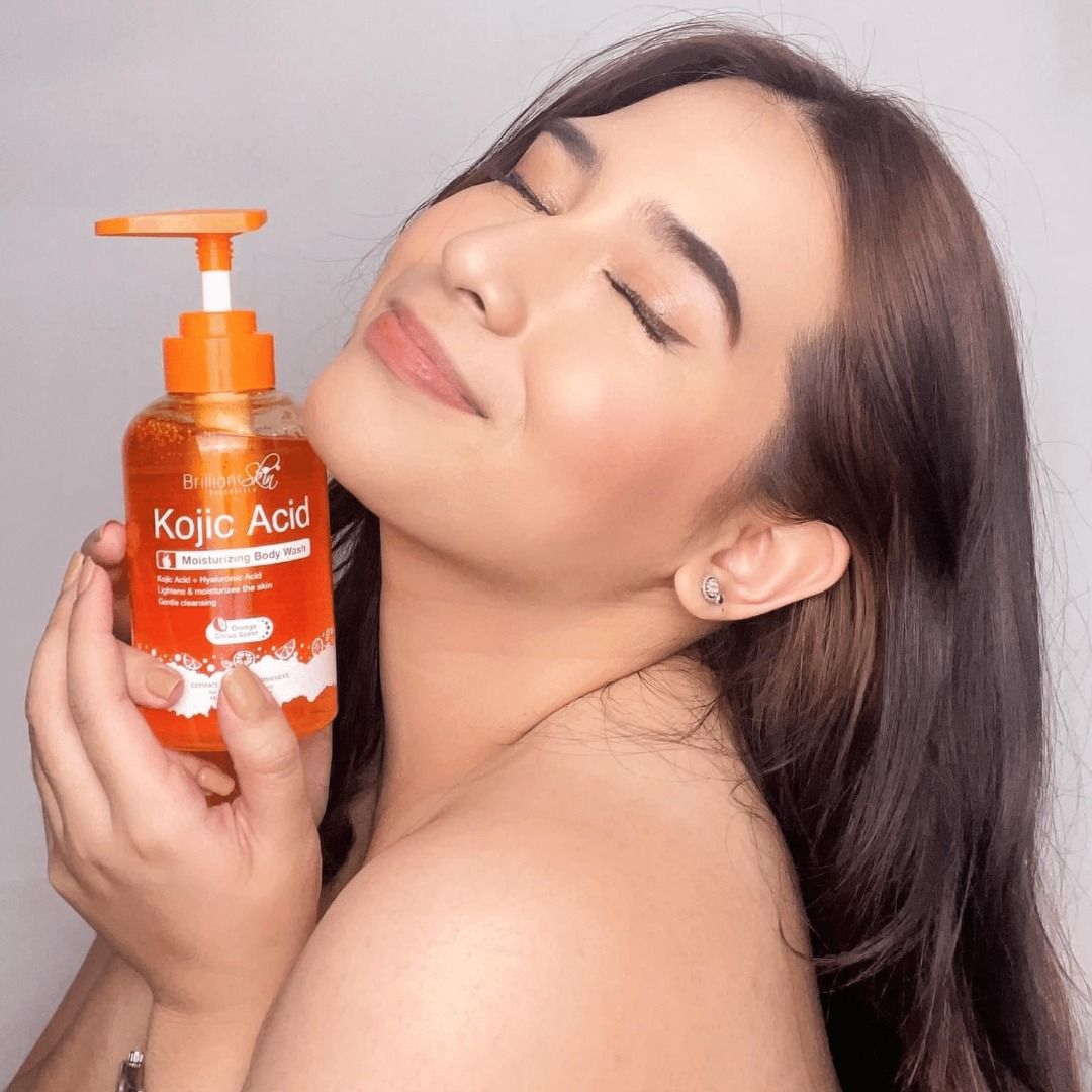 Authentic Brilliant Skin Kojic Acid Moisturizing Body Wash 300 grams ...